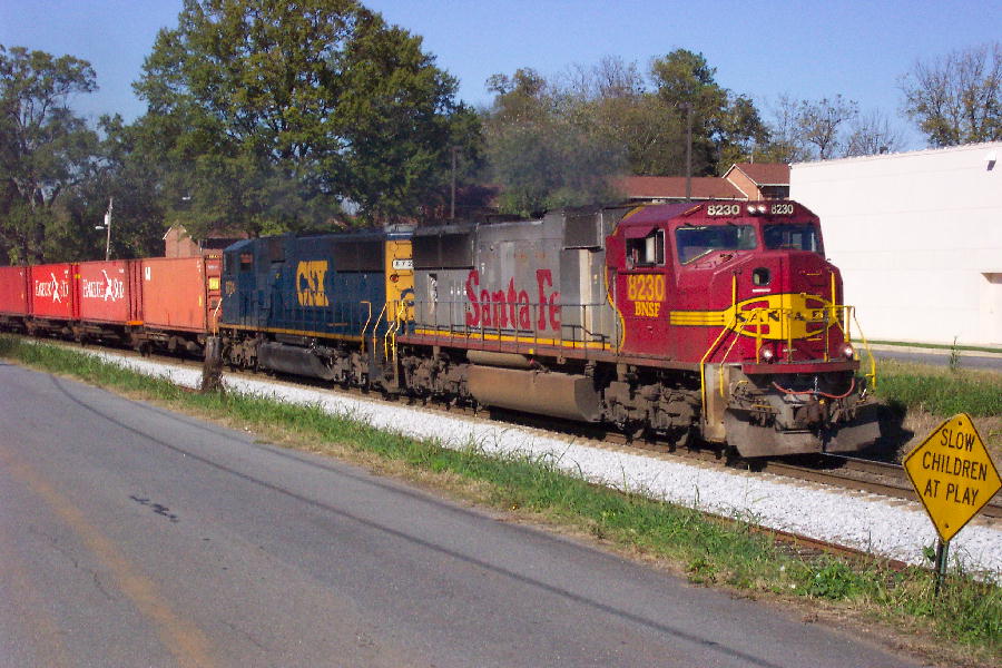 Southbound intermodal
